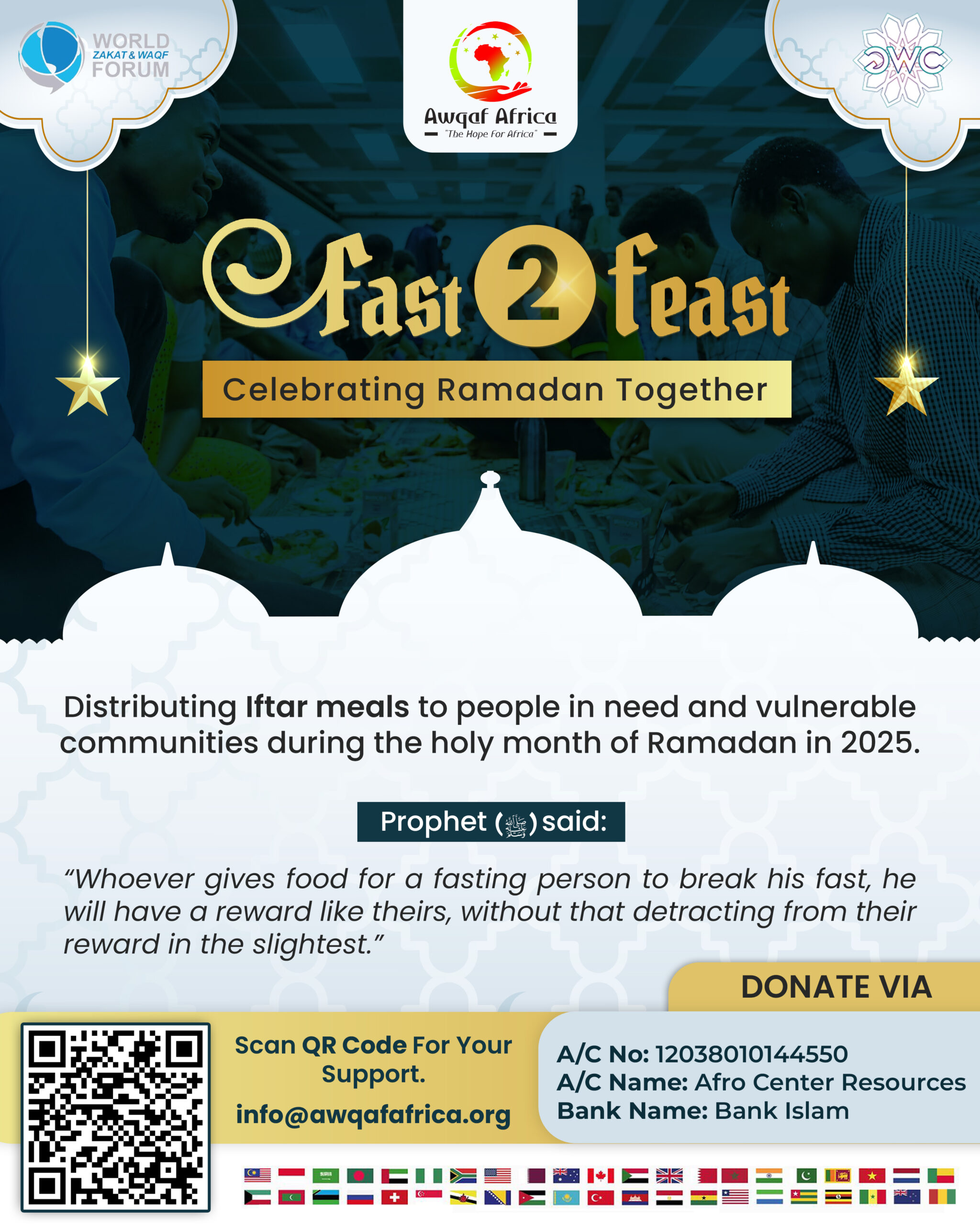 From Fast to Feast (Iftar Program) - Awqaf Africa