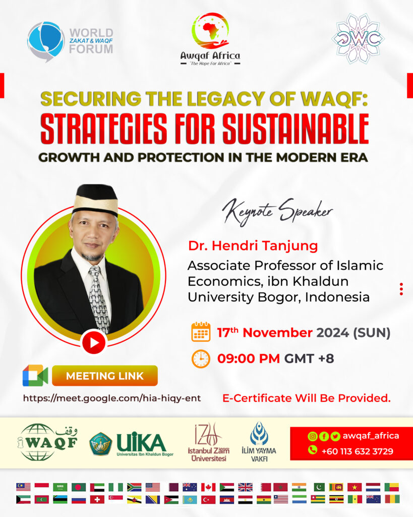 Securing the Legacy of Waqf: Strategies for Sustainable Growth and ...